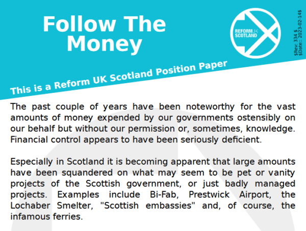 Our Position - Reform Party Scotland